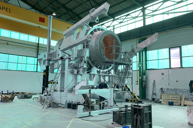 Fundial Enhances Production with GHI's 40-Ton Tilting Rotary Furnace ...