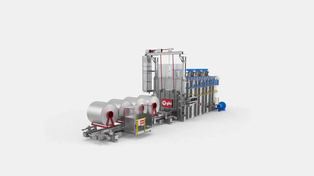 Coil and Foil Annealing Furnace for Aluminium